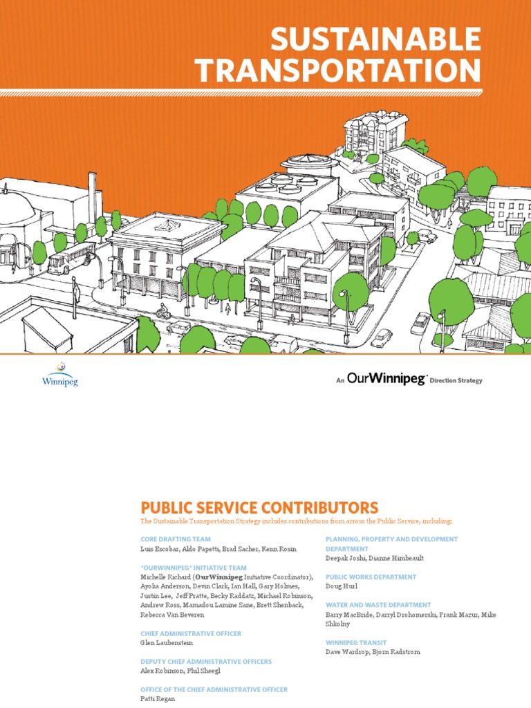 Sustainable Transportation: An Direction Strategy | PDF ...