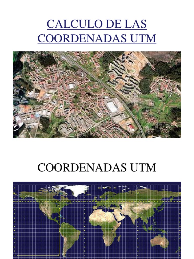 1 Coordenadas UTM PDF | PDF