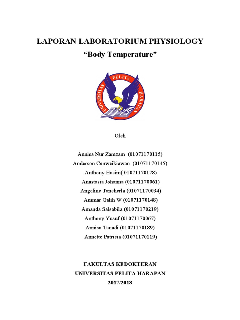 Body Temperature Measurement Lab Report | PDF | Humidity | Thermometer