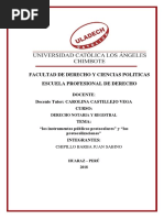 Diferencias Entre Documentos Protocolares y Extraprotocolares | PDF | Derecho Civil (Common Law ...