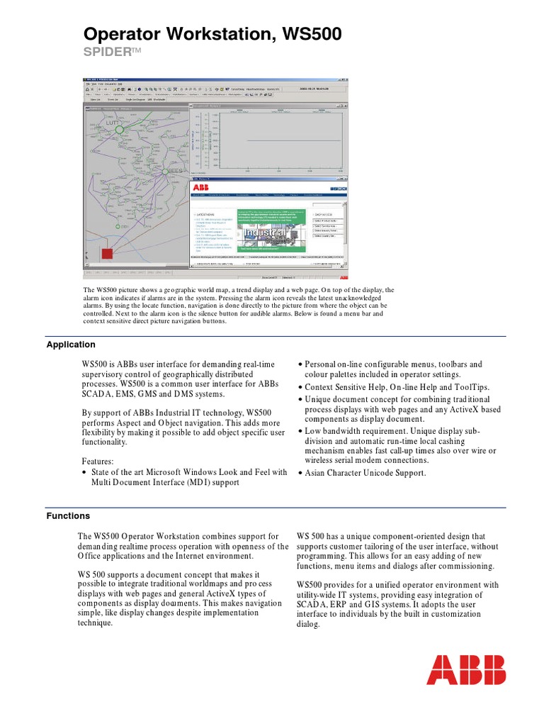 WS500 Operator Workstation | PDF | Icon (Computing) | Scada