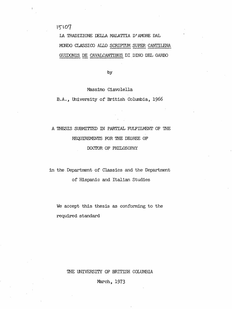 Ubc - 1973 - A1 C52 | PDF | Eros | Reason