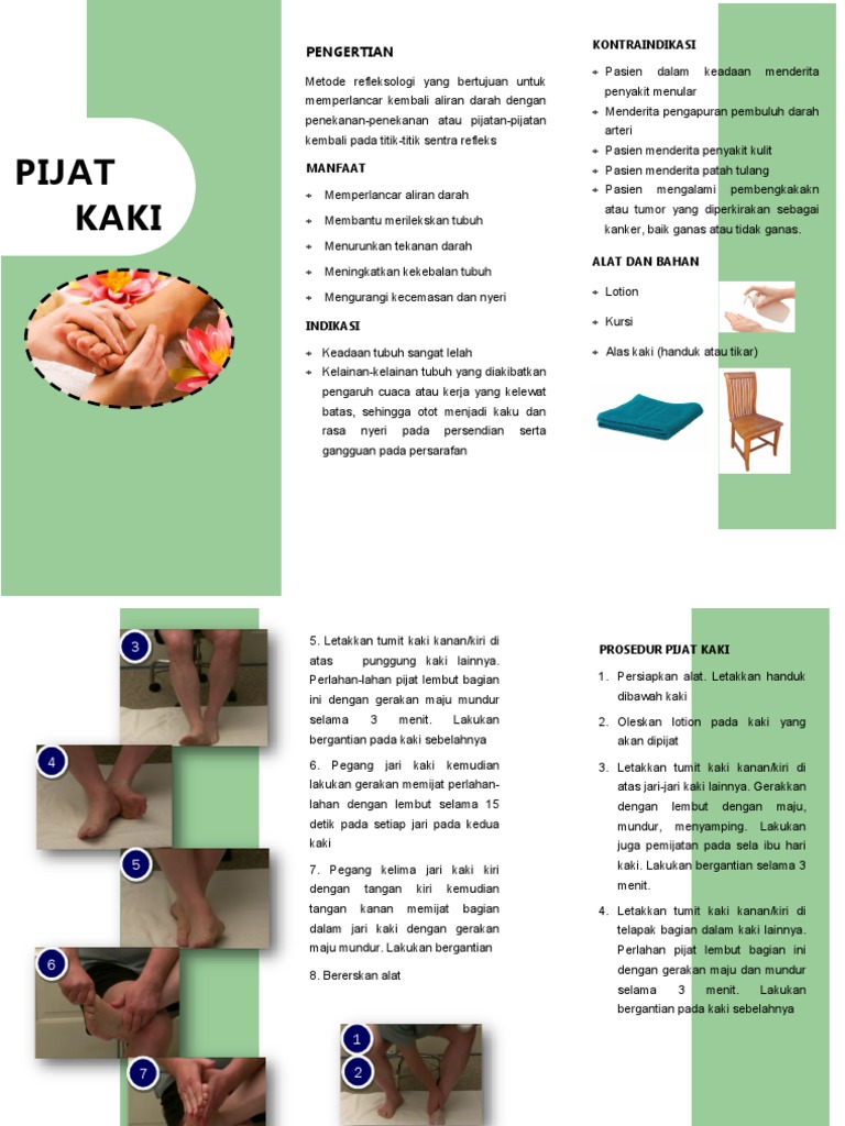 Leaflet Pijat Kaki Adit | PDF