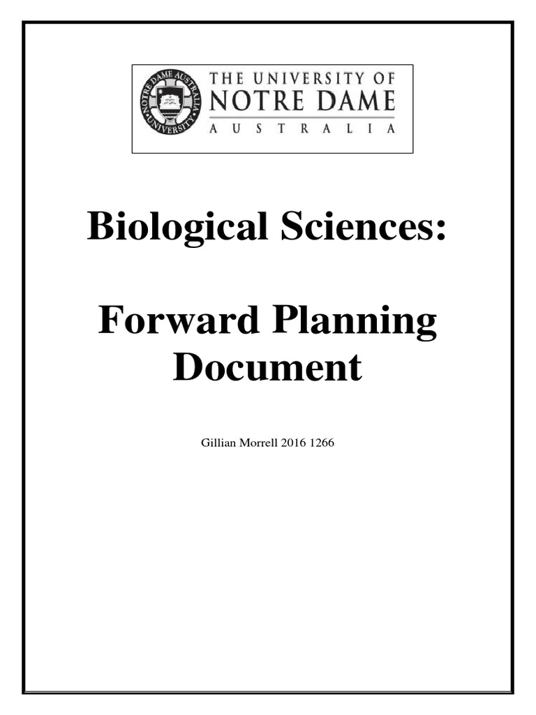 Biological Science Scheme for Year 3 | PDF | Educational Assessment ...
