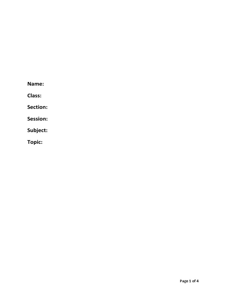 Certificate Format | PDF