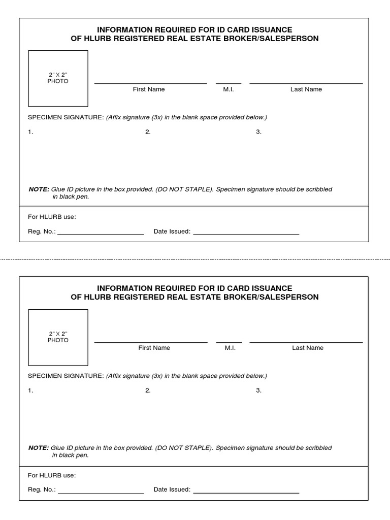 Photo Signature Sheet | PDF