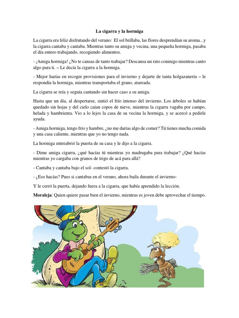 Cuentos Con Moralejas | PDF | León | Ocio