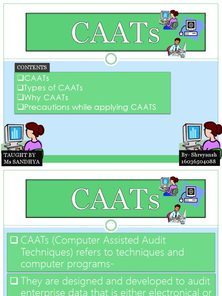 Presentation On Caat Du CBCS | PDF