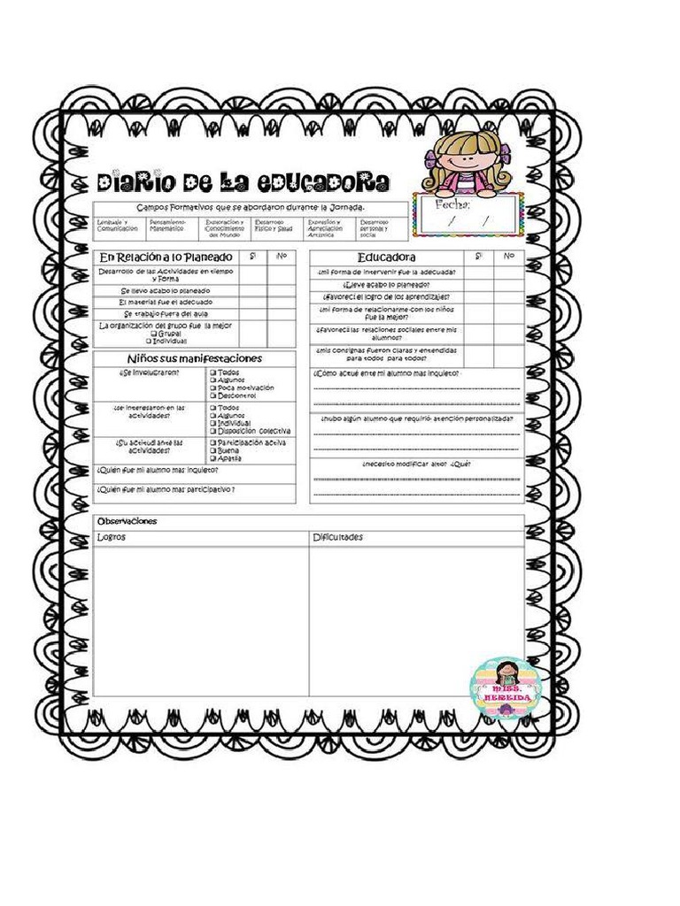 Ficha de Autoreflexion Docente | PDF