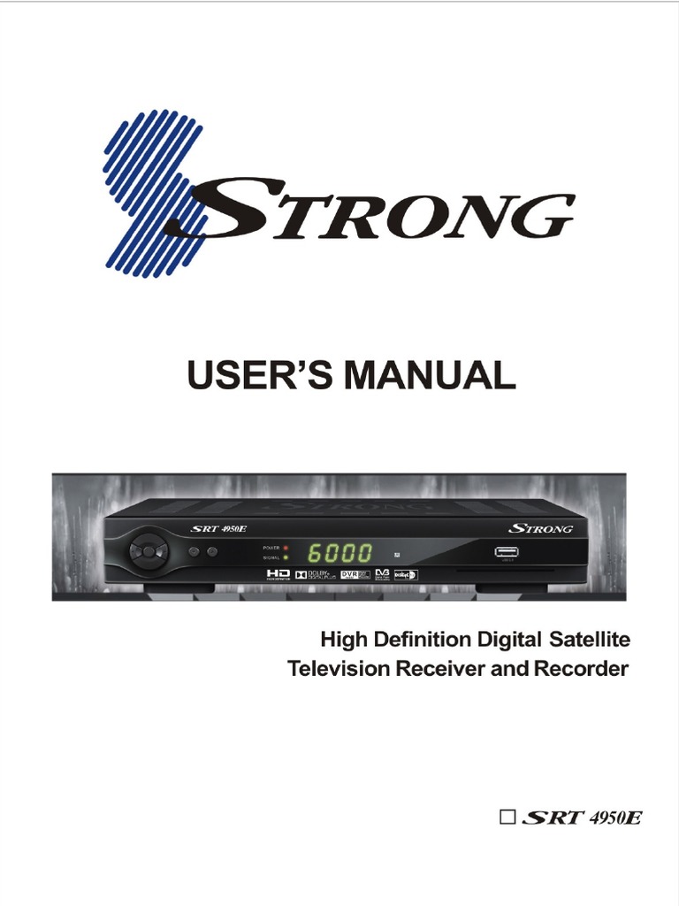 STB User Manual | PDF | Satellite Television | High Definition Television