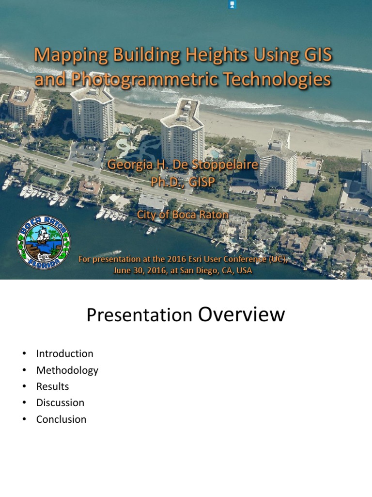 Building Height Mapping with GIS | PDF | Arc Gis | Data