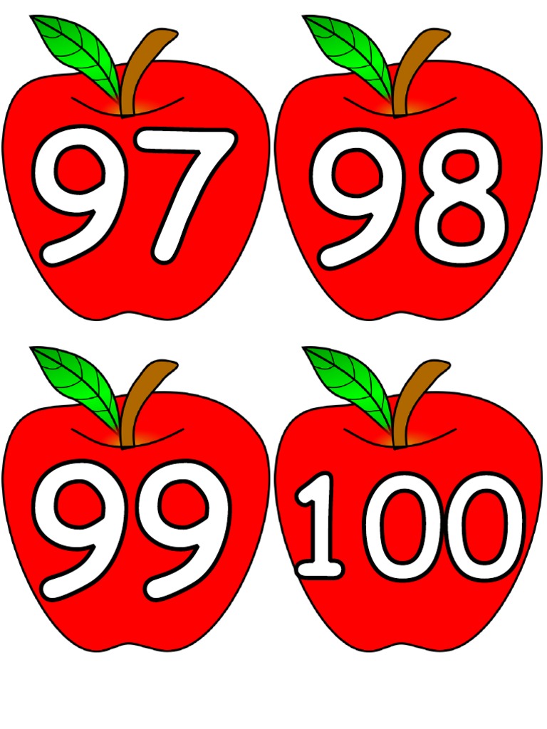 Manzanas Numeros | PDF