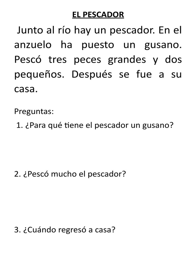 El Pescador | PDF
