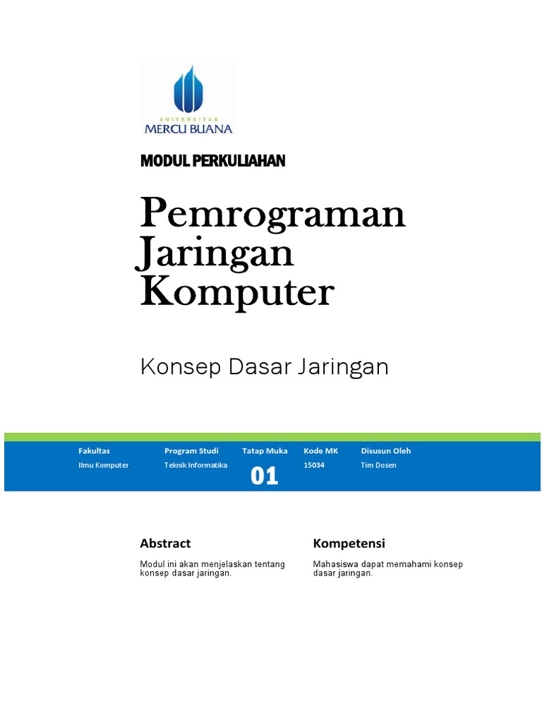 Pemrograman Jaringan TI PDF | PDF