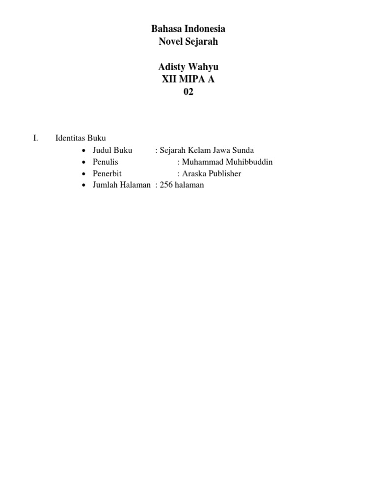 Buku Sejarah Bindo | PDF