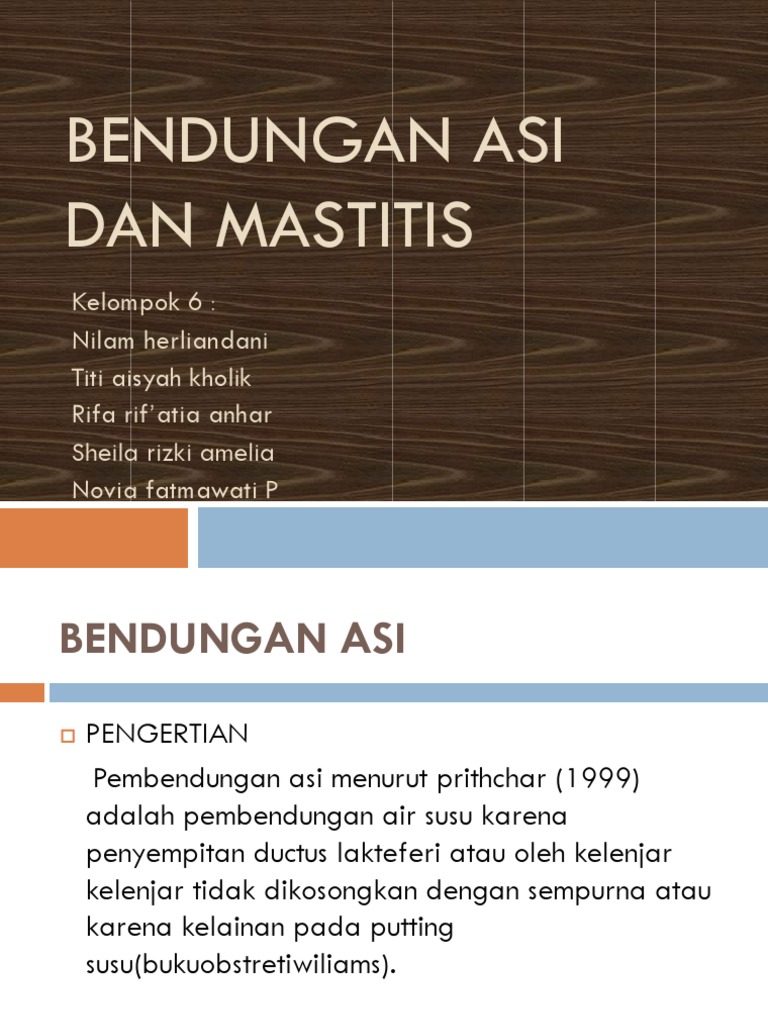 Bendungan ASI Dan Mastitis | PDF