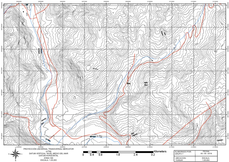 Mapa de Carhuaz | PDF | Geofísica | Geografía