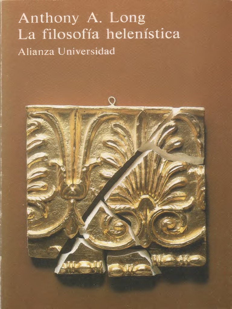 Anthony Long - Filosofía Helenística | PDF