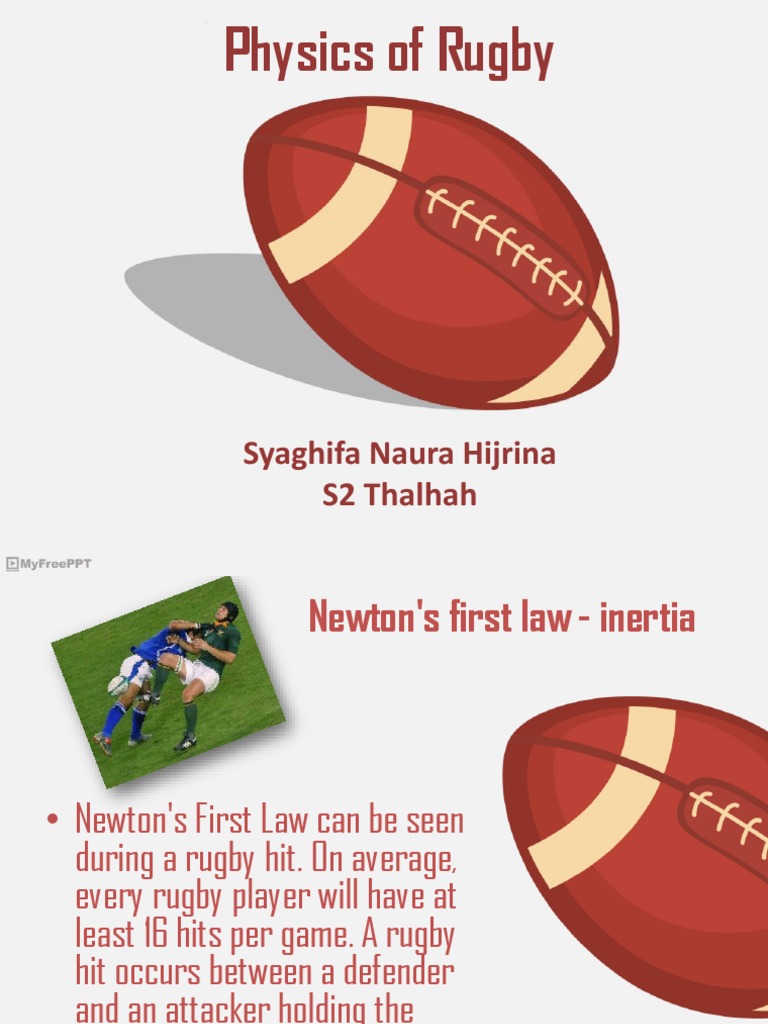 Newton's Laws Applied in Rugby | PDF | Law