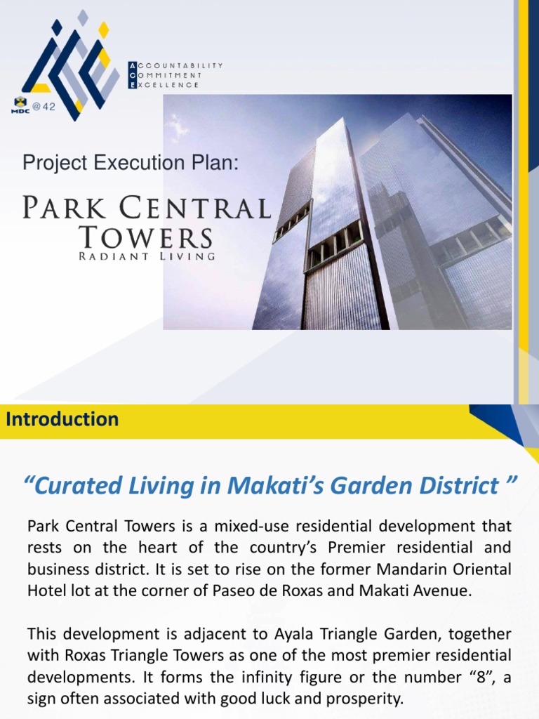 Park Central Towers Project Overview | PDF | Quality Assurance | Makati