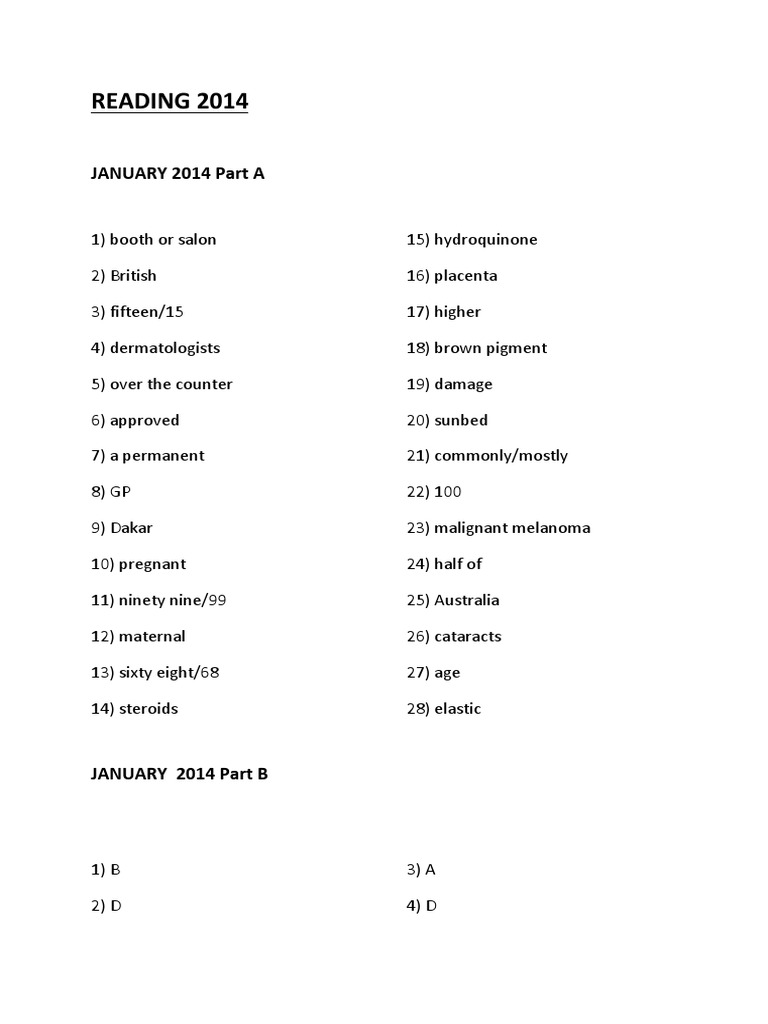 OET Reading Practice Materials 2014 | PDF | Hemorrhoid | Health Sciences