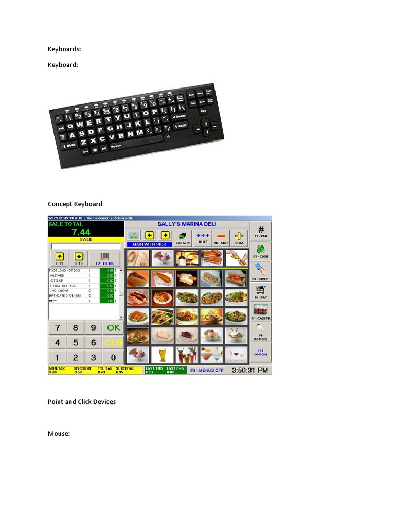 Keyboards: Keyboard | PDF