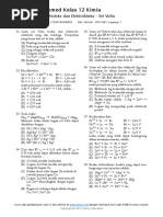 Kumpulan Soal Sel Volta | PDF