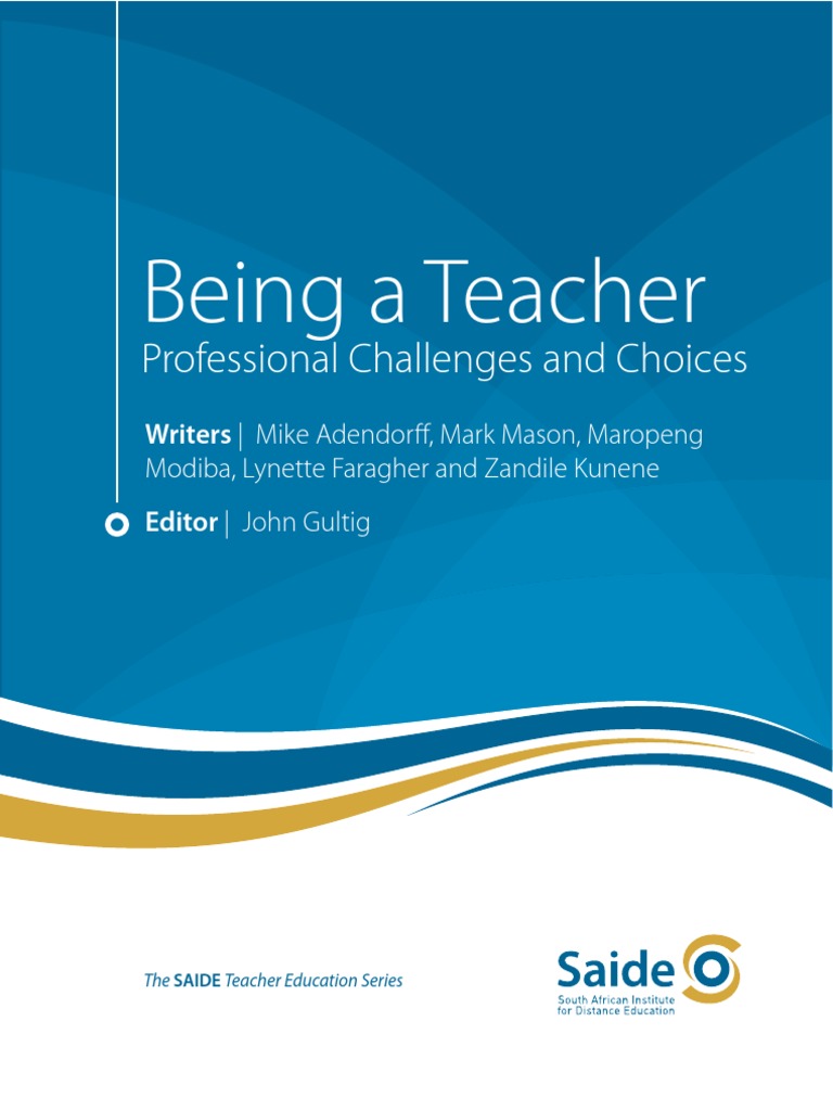 Being A Teacher Guide | PDF | Teachers | Teacher Education