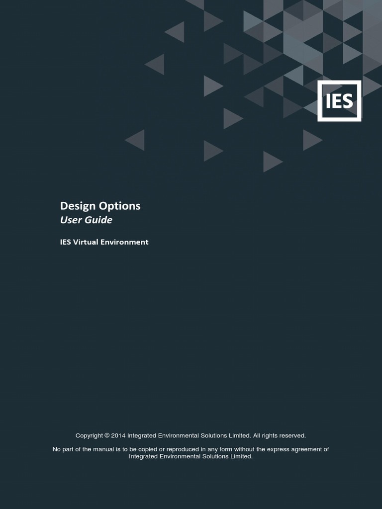 Design Options: User Guide | PDF | Parsing | Design