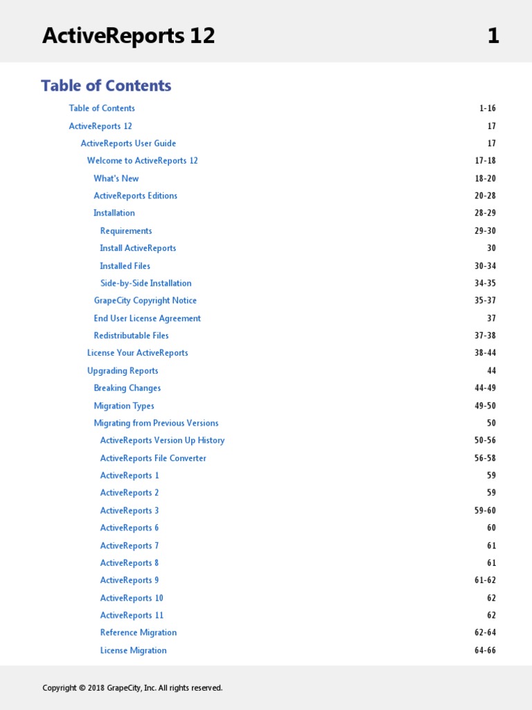 Active Reports 12 | PDF | Microsoft Visual Studio | Microsoft Access