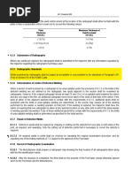 API-650 SECTION 8.1 Radiographic Examination | PDF | Welding | Construction