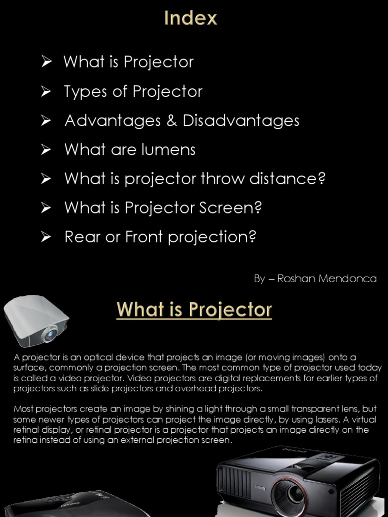 Projectors 150119151058 Conversion Gate02 PDF | PDF | Cathode Ray Tube ...