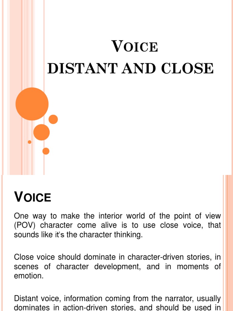 Voice Characteristics | PDF
