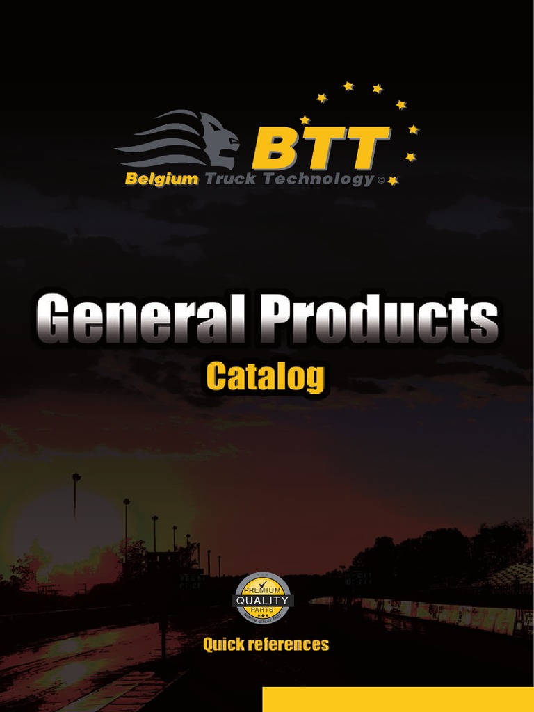 BTT General Product Catalog 2018 | PDF | Vehicle Industry | Commercial ...