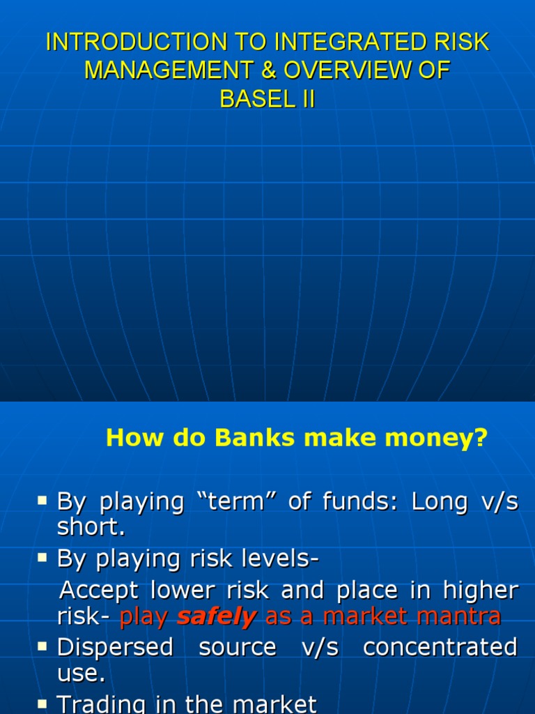 Risk Management Basel II | PDF | Basel Ii | Repurchase Agreement