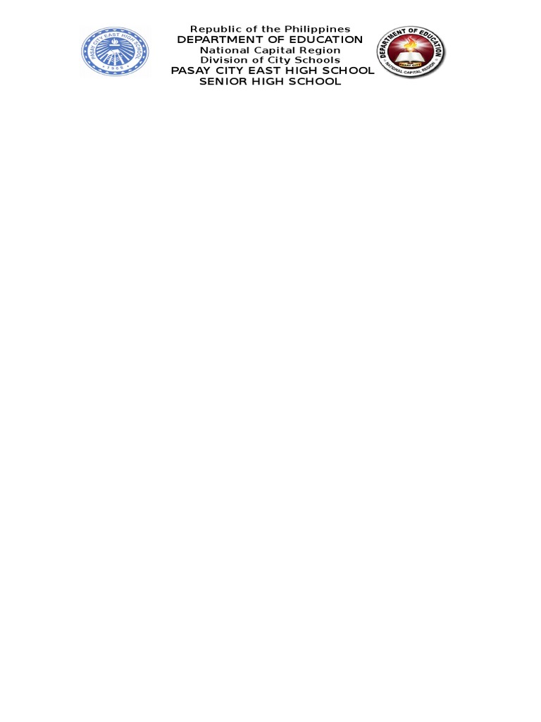 Letterhead SHS | PDF