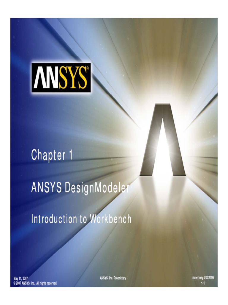 ANSYS Introduction To Workbench PDF | Download Free PDF | Computational Fluid Dynamics ...