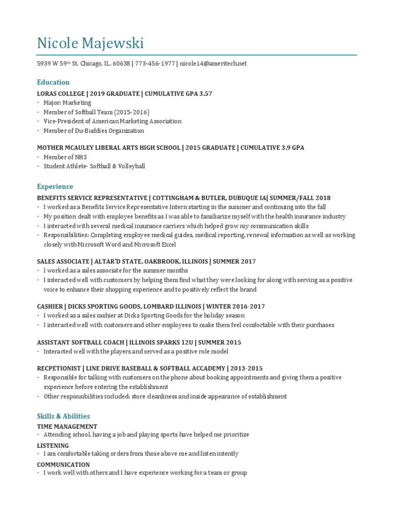 2019 Resume | PDF | Business