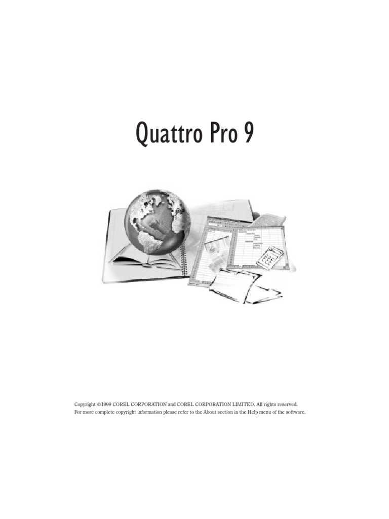 Quattro Pro 9 Manual | PDF | Spreadsheet | Microsoft Excel