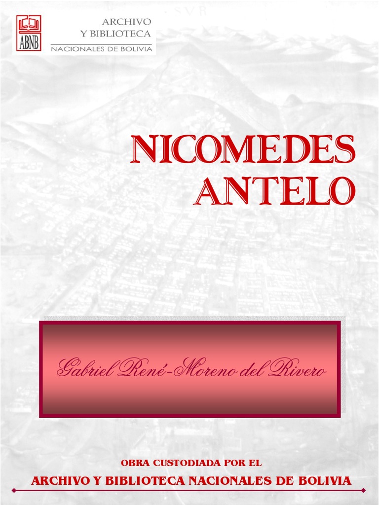 Biografia de Nicomedes Antelo PDF | PDF