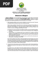 Sample PB Message in BDP | PDF