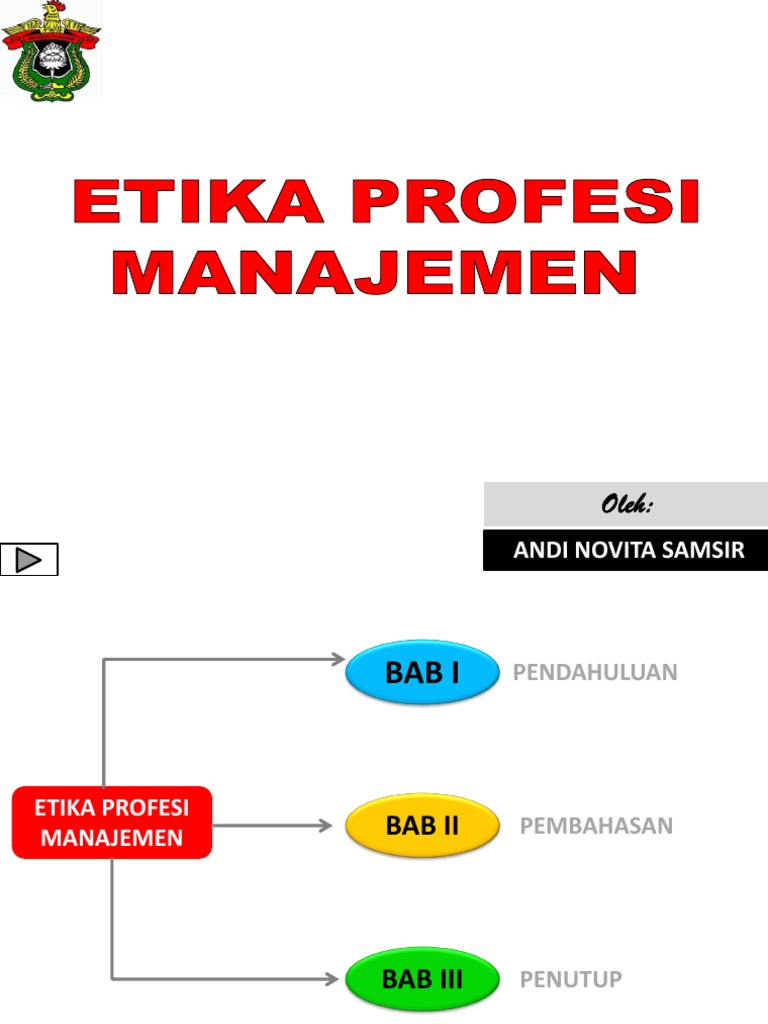 Etika Profesi Manajemen Pdf