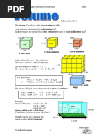 Volume Calculation Word Problems | PDF | Volume