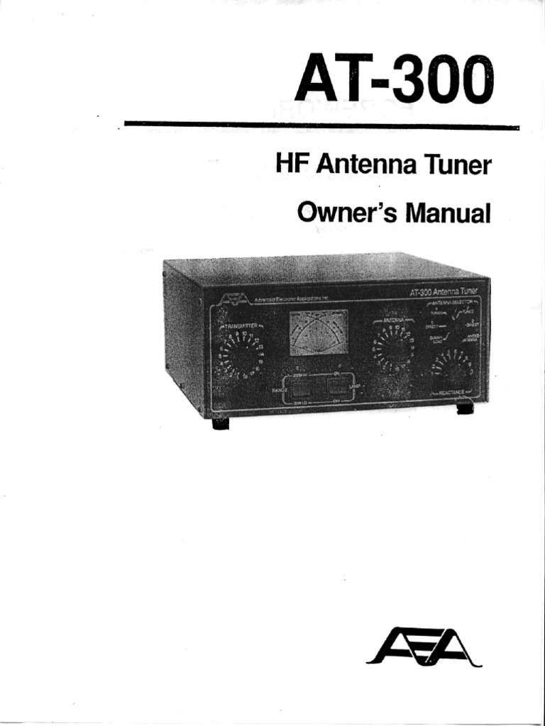 AEA AT-300 User | PDF