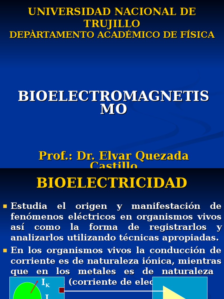 BIOELECTROMAGNETISMO | PDF | Electrocardiografia | Axon