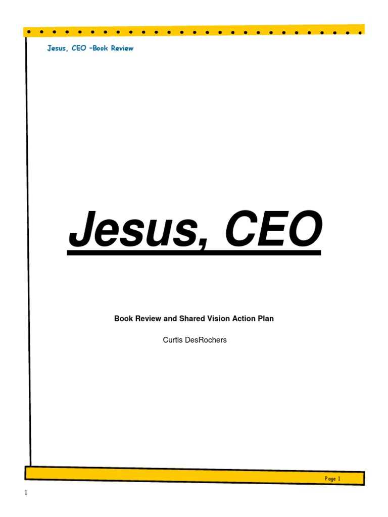 Jesus Ceo PDF | PDF | Leadership | Saint Peter