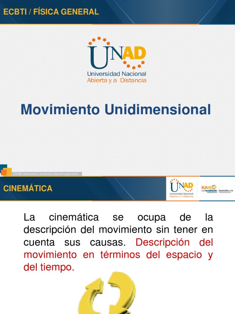 Web No 2 (13 - 09 - 18) Mov - Unidimensional PDF | PDF | Movimiento ...