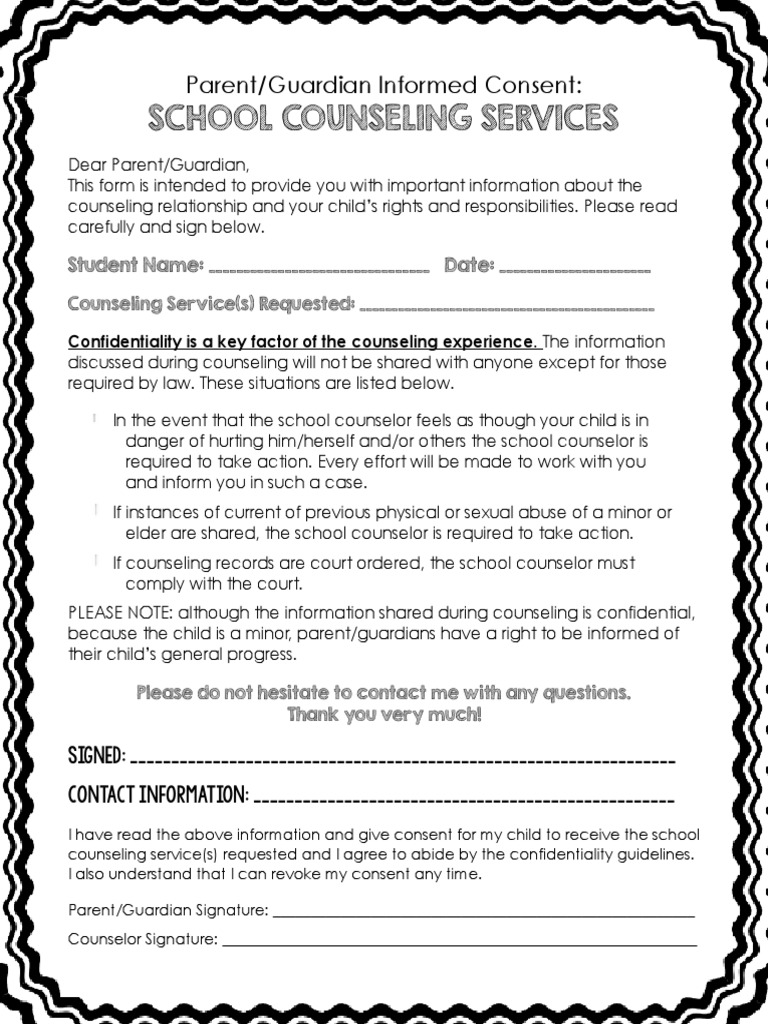 Parent Guardian Informed Consent | PDF