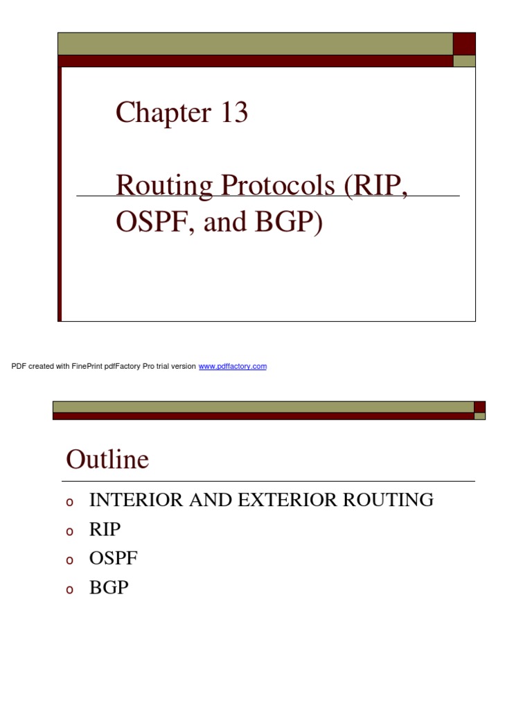 Routing Protocols | PDF | Routing | Communications Protocols