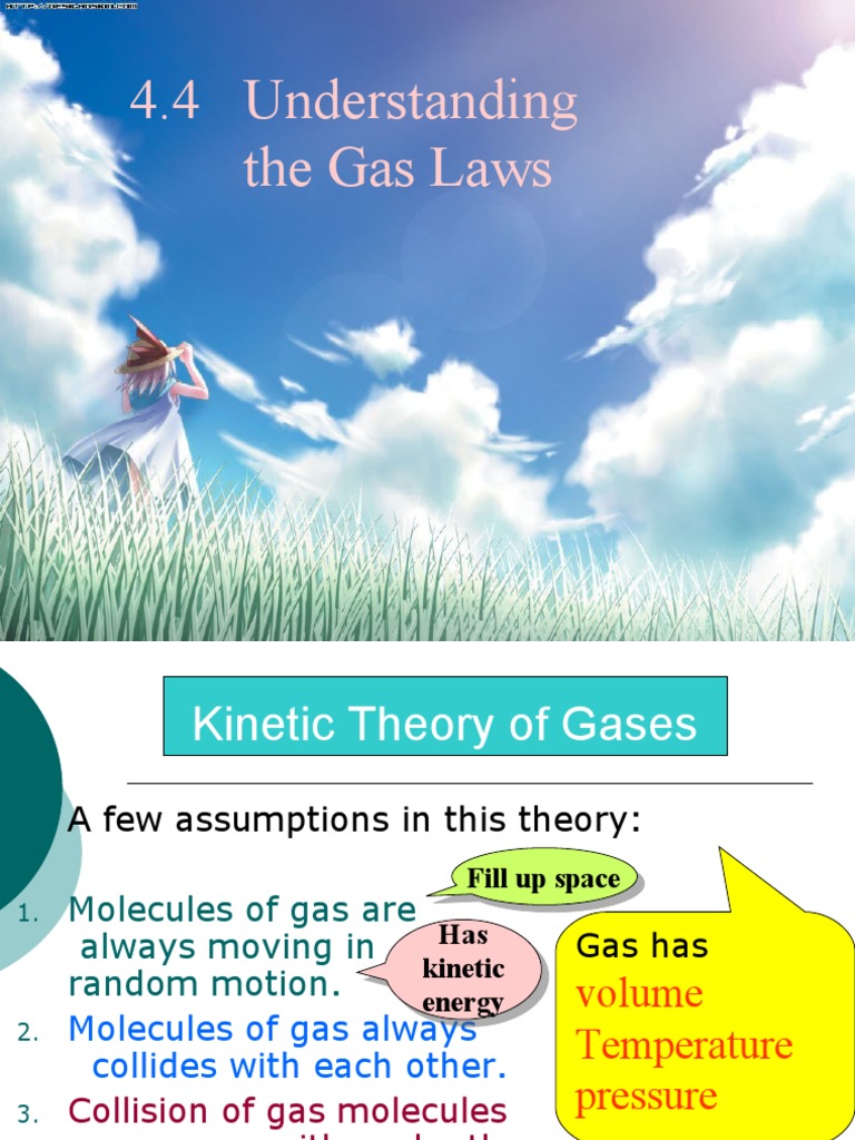 4.4 Gas Law | PDF | Gases | Temperature